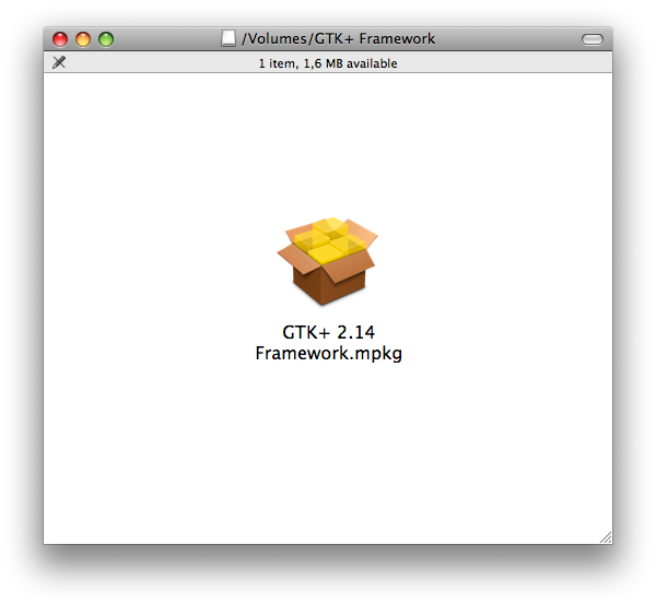 Installation du Framework GTK sous Xcode